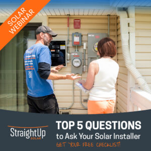 Solar Service in Missouri & Illinois | StraightUp Solar